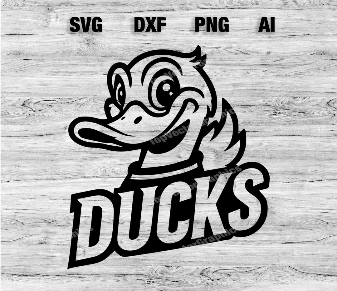 Ducks Sport Team Logo SVG, PNG, Dxf, Ai File | Baseball, Basketball ...