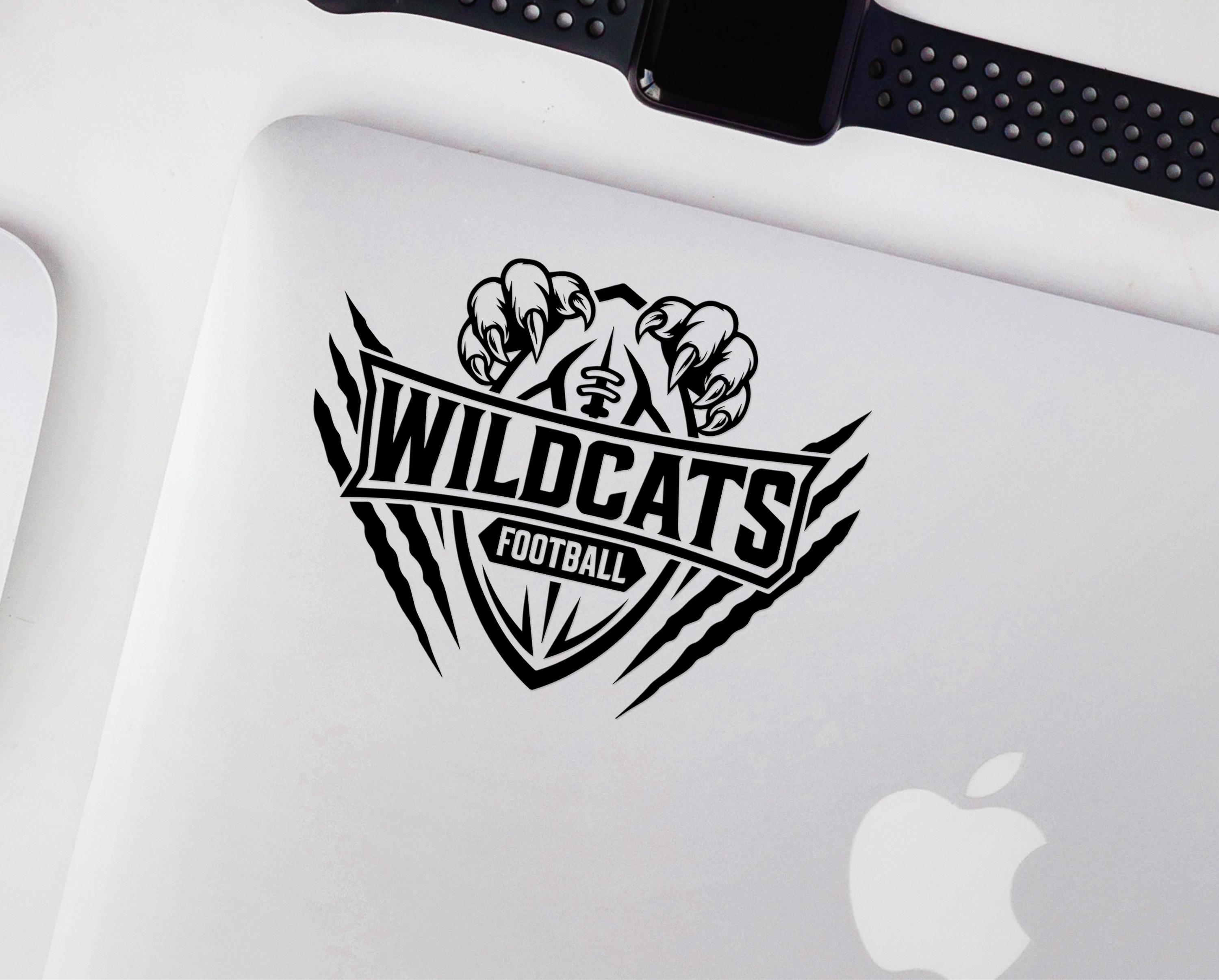 Wildcats Football SVG, PNG, Dxf, Ai File | School Spirit T-shirt Svg ...