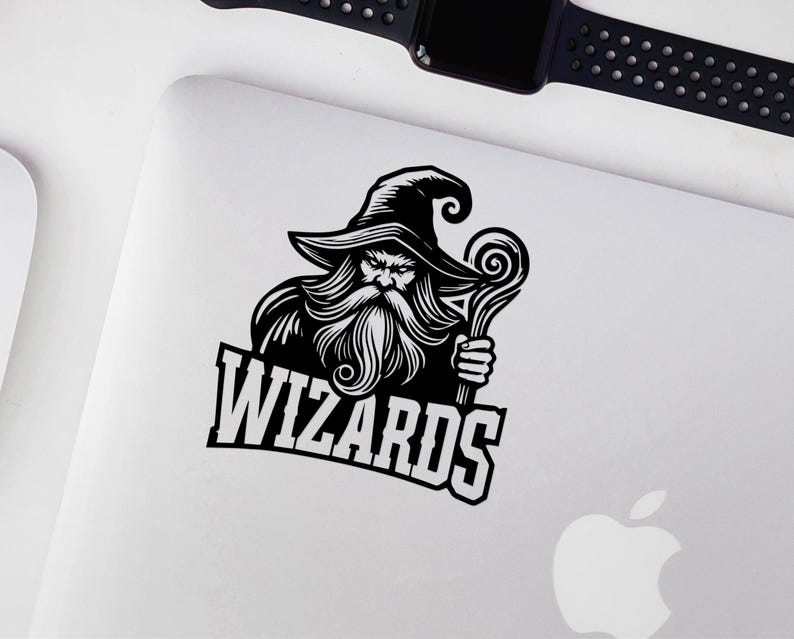Wizards Sport Team Logo SVG, PNG, Dxf, Ai File | Baseball, Basketball ...