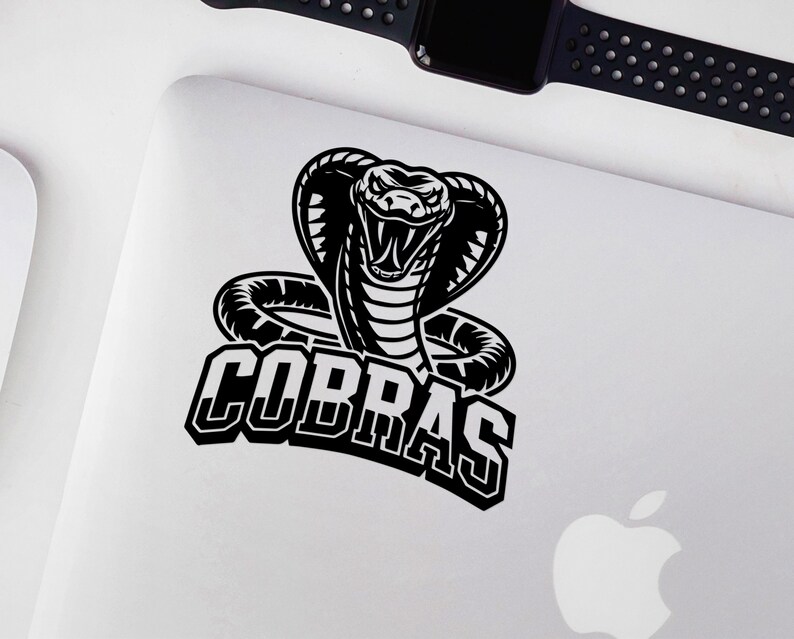Cobras Sport Team Logo SVG, PNG, Dxf, Ai File | Baseball, Basketball ...