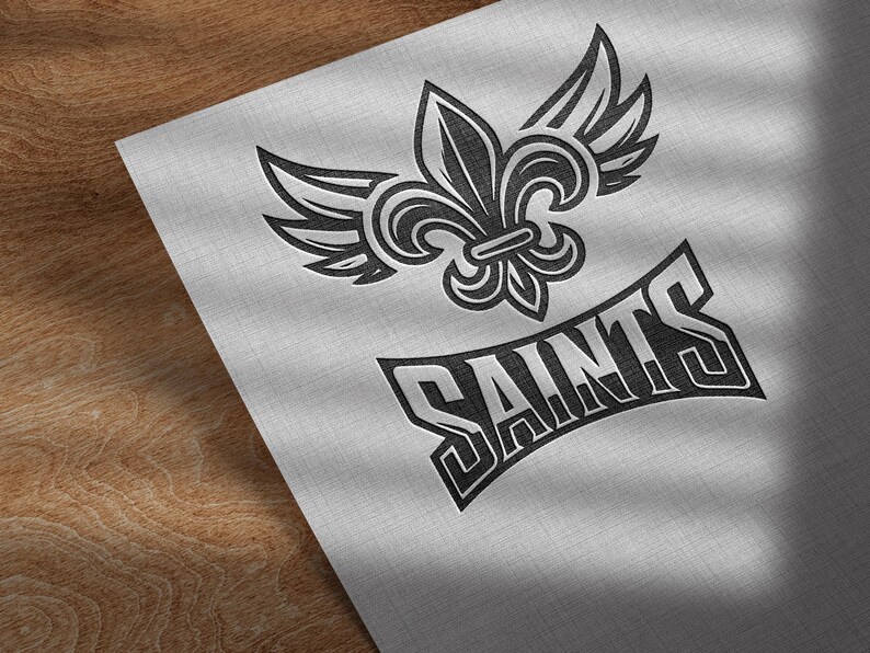 Saints Sport Team Logo SVG, PNG, Dxf, Ai File | Baseball, Basketball ...