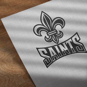 Saints Sport Team Logo SVG, PNG, Dxf, Ai File | Baseball, Basketball ...