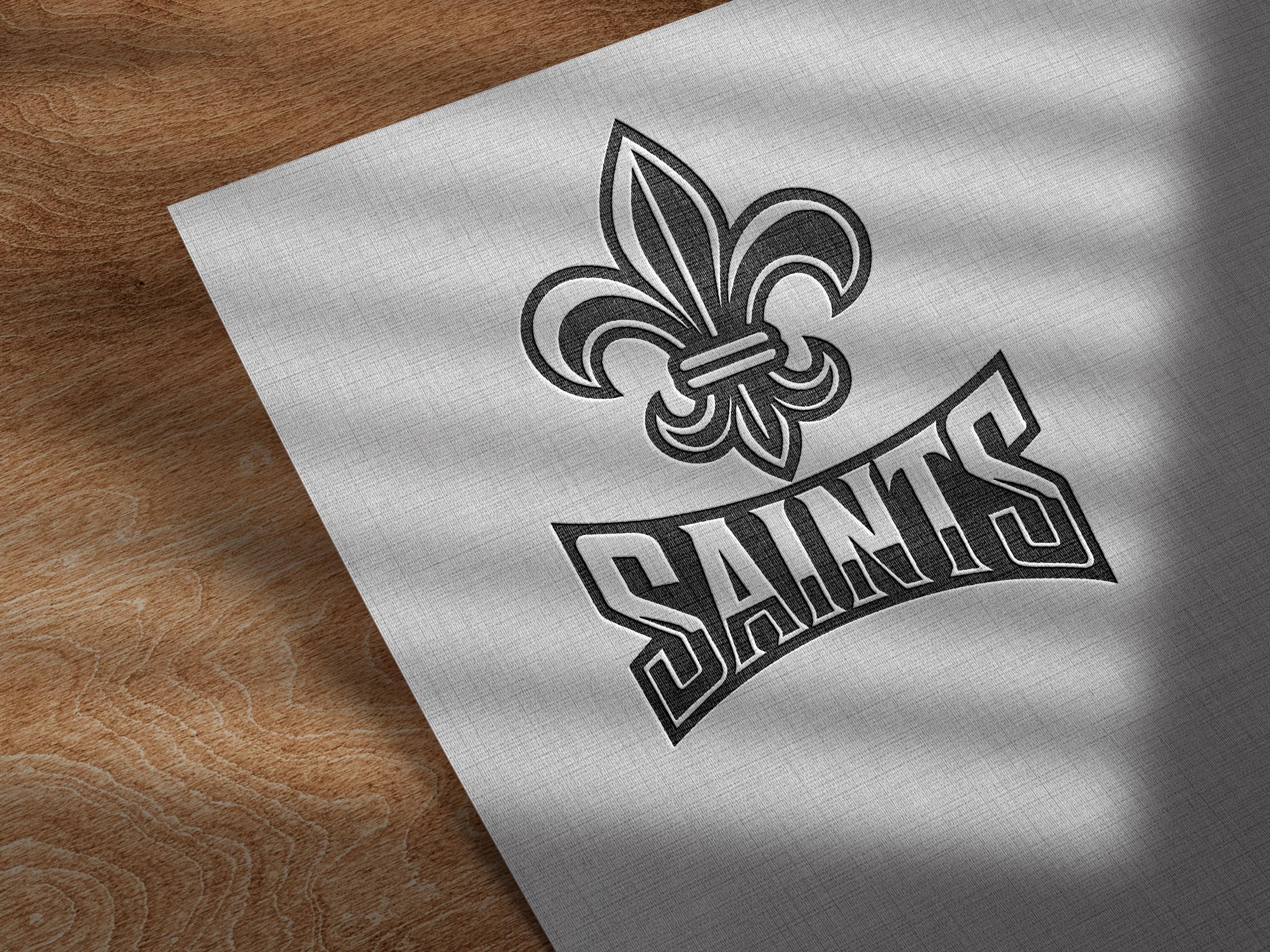 Saints Sport Team Logo SVG, PNG, Dxf, Ai File | Baseball, Basketball ...