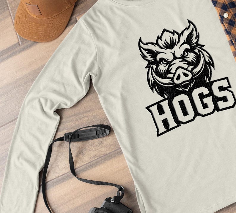 Hogs Sport Team Logo SVG, PNG, Dxf, Ai File | Baseball, Basketball ...
