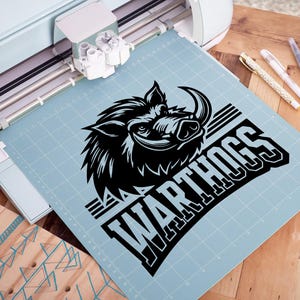 Warthogs Sport Team Logo SVG, PNG, Dxf, Ai File | Baseball, Basketball ...