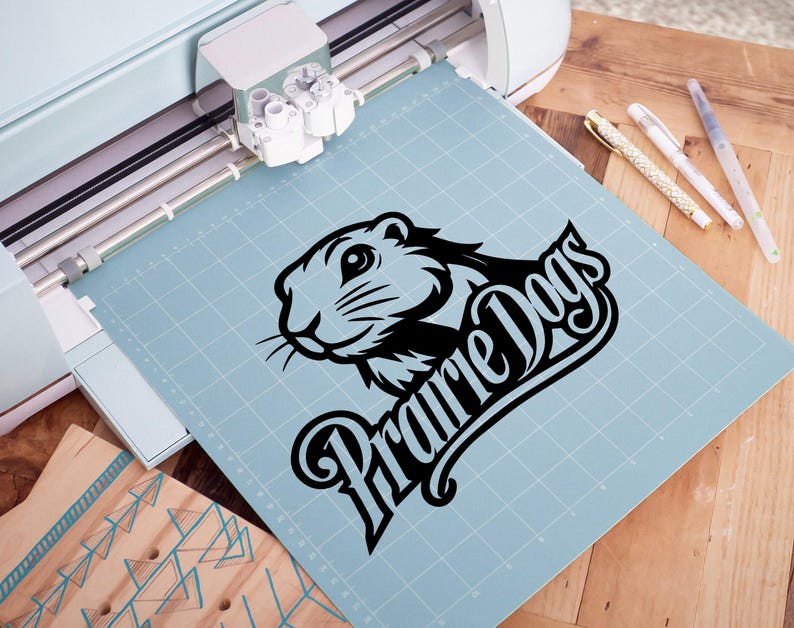 Prairie Dogs School Sport Team Logo SVG, PNG, PDF, Ai, Dxf File ...
