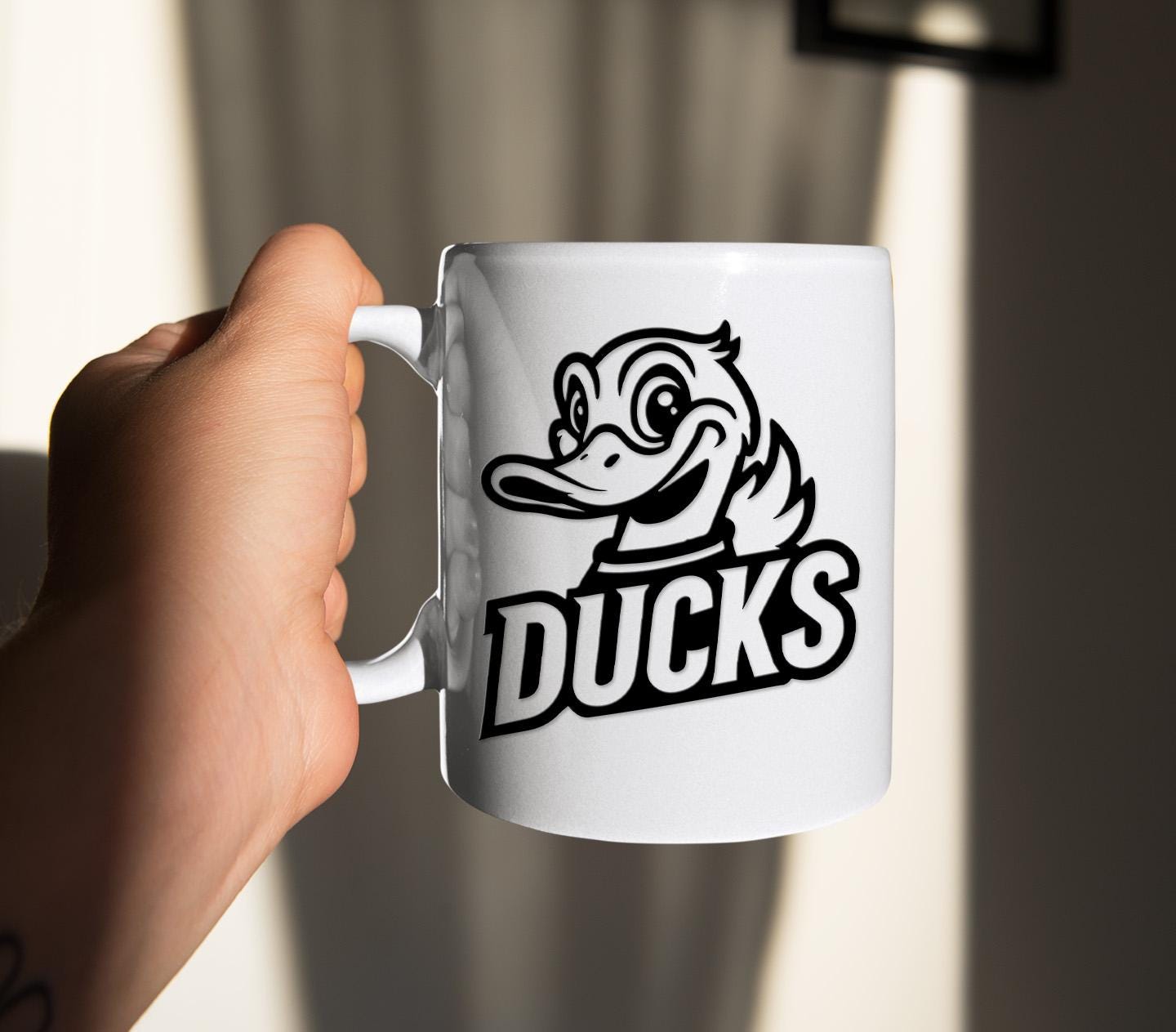 Ducks Sport Team Logo SVG, PNG, Dxf, Ai File | Baseball, Basketball ...