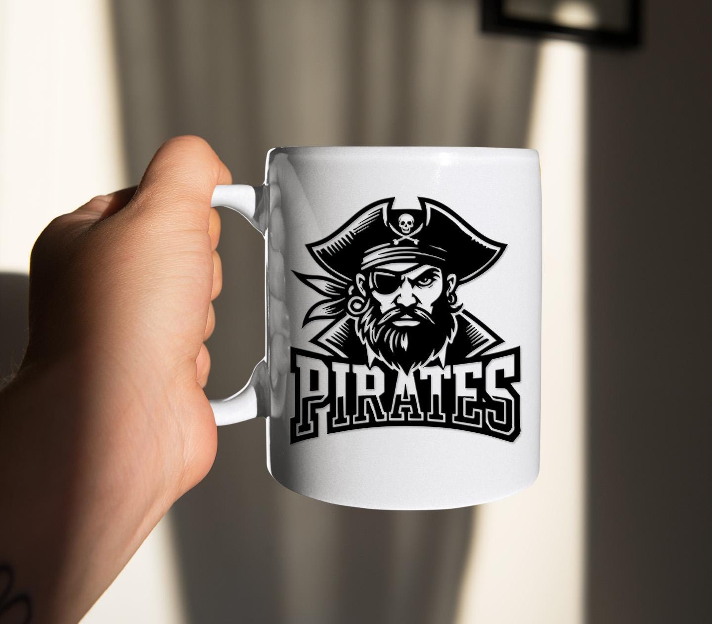 Pirates Sport Team Logo SVG, PNG, Dxf, Ai File | Baseball, Basketball ...