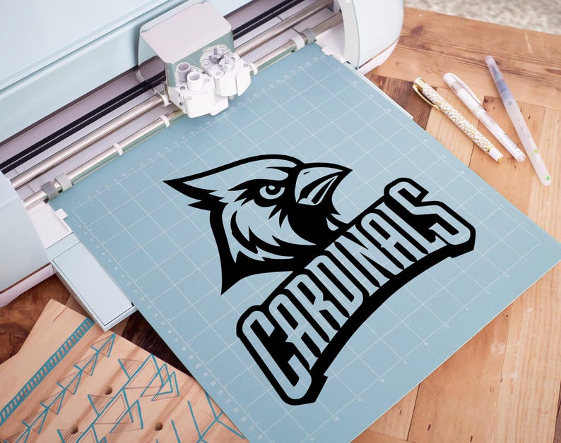 Cardinals Sports Team Logo SVG, PNG, Dxf, Ai File | Baseball ...