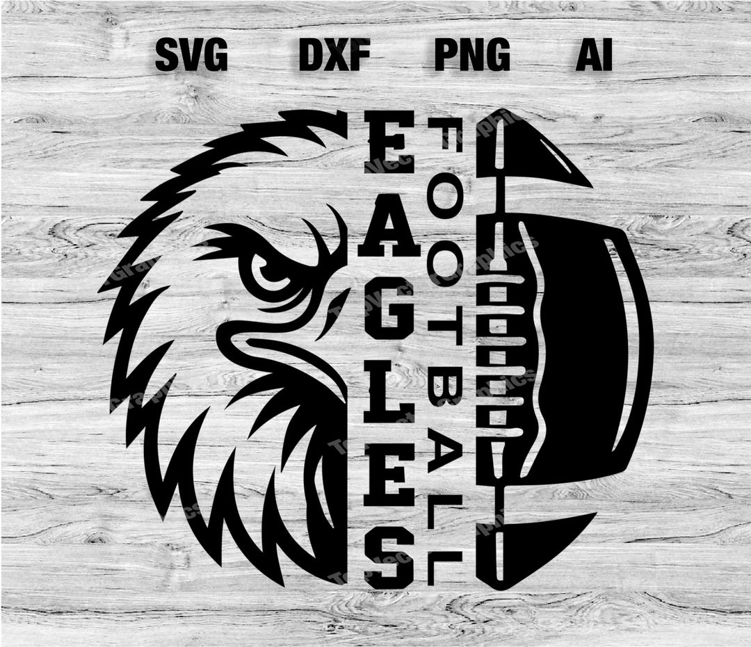 Adler Fußball Sport SVG, PNG, Dxf, Ai Datei | Adler Fußball Design ...