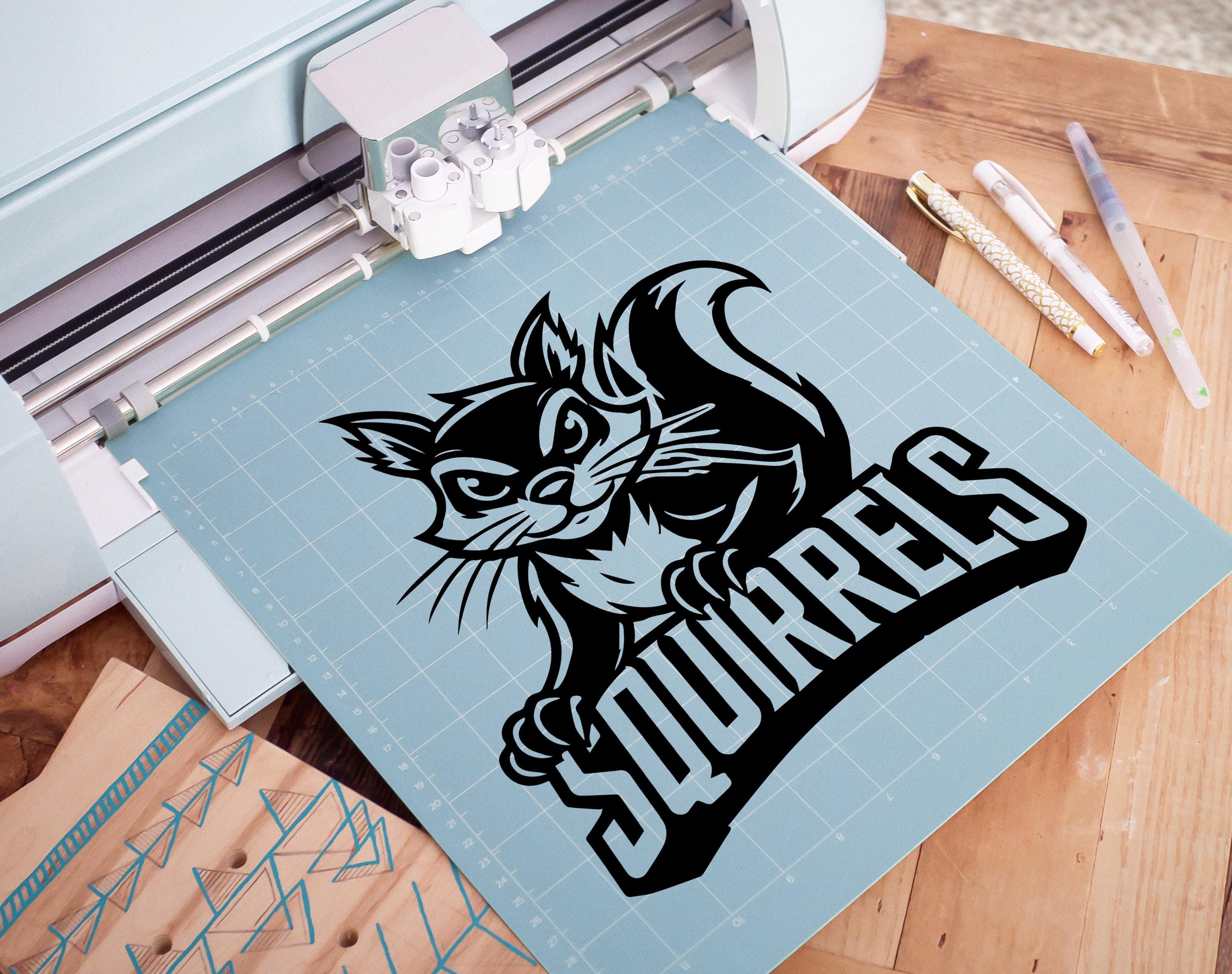 Squirrels Sports Team Logo SVG, PNG, Dxf, Ai File | Baseball ...