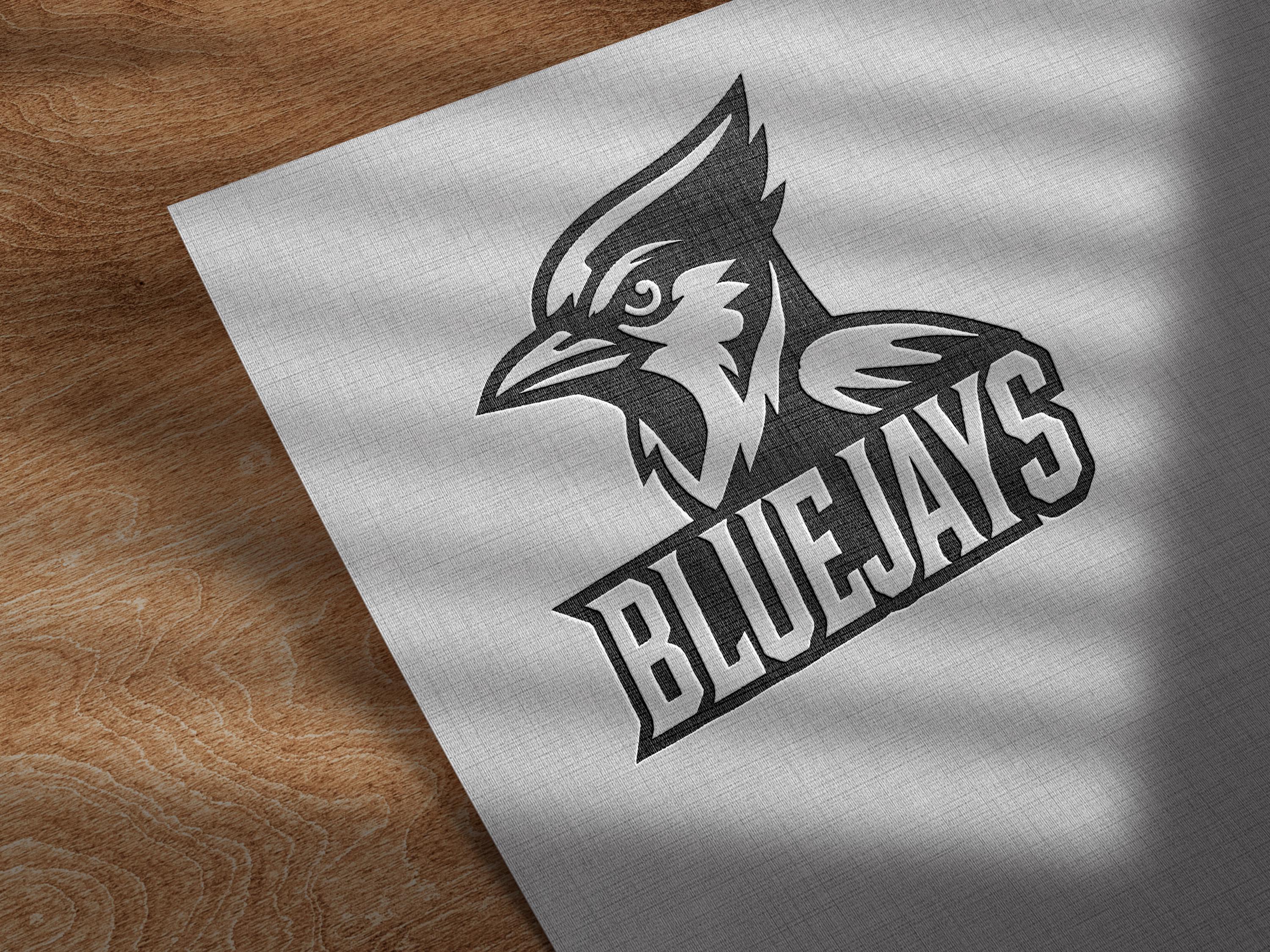 Bluejays Sports Team Logo SVG, PNG, Dxf, Ai File | Baseball, Basketball ...