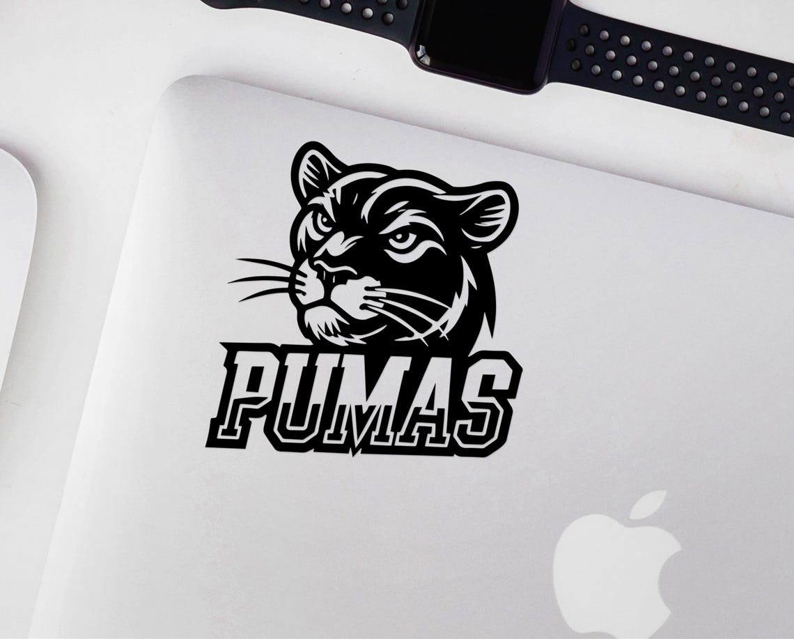 Pumas Sport Team Logo SVG, PNG, Dxf, Ai File | Baseball, Basketball ...