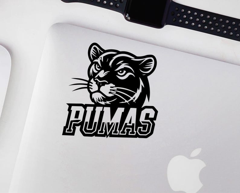 Pumas Sport Team Logo SVG, PNG, Dxf, Ai File | Baseball, Basketball ...