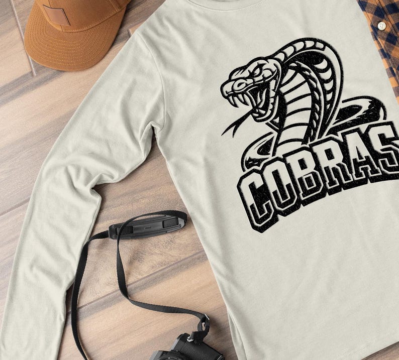 Cobras Sport Team Logo SVG, PNG, Dxf, Ai File | Baseball, Basketball ...