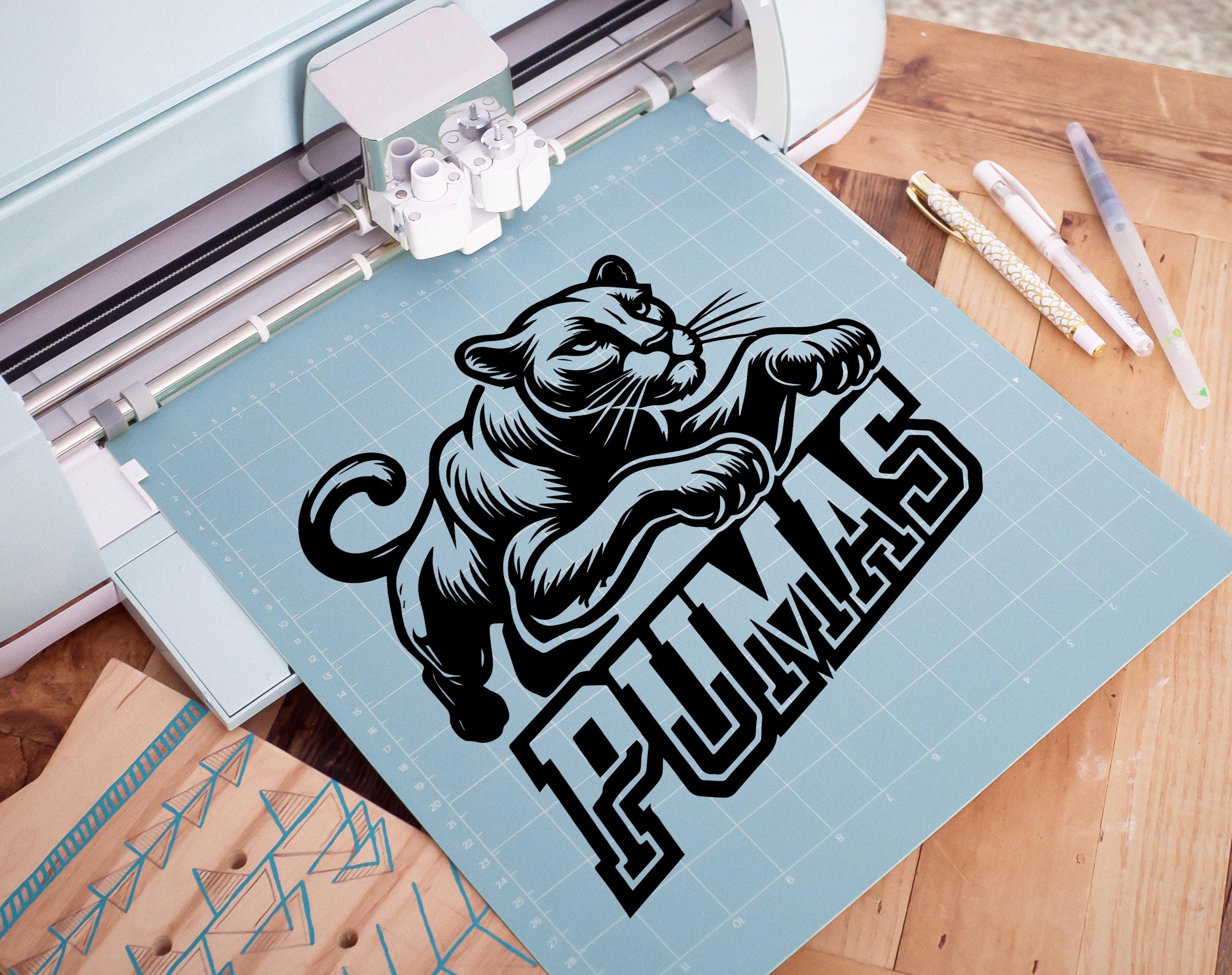 Pumas Sport Team Logo SVG, PNG, Dxf, Ai File | Baseball, Basketball ...