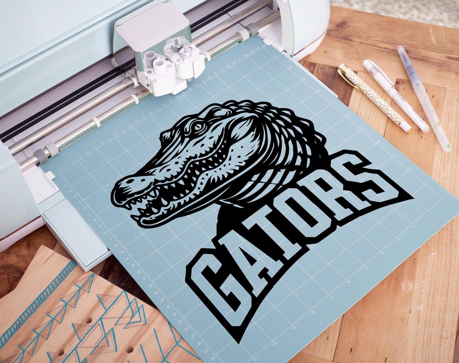 Gators School Sport Team Logo SVG, PNG, PDF, Ai, Dxf File Baseball ...