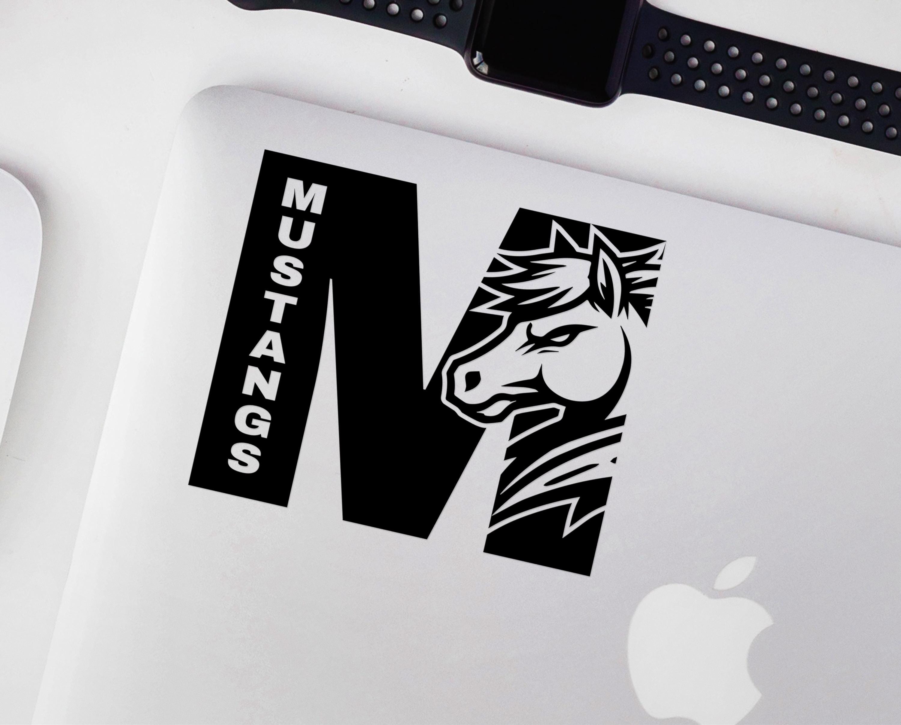 Mustangs M Letter School Sport Team Logo SVG, PNG, PDF, Ai, Dxf File ...