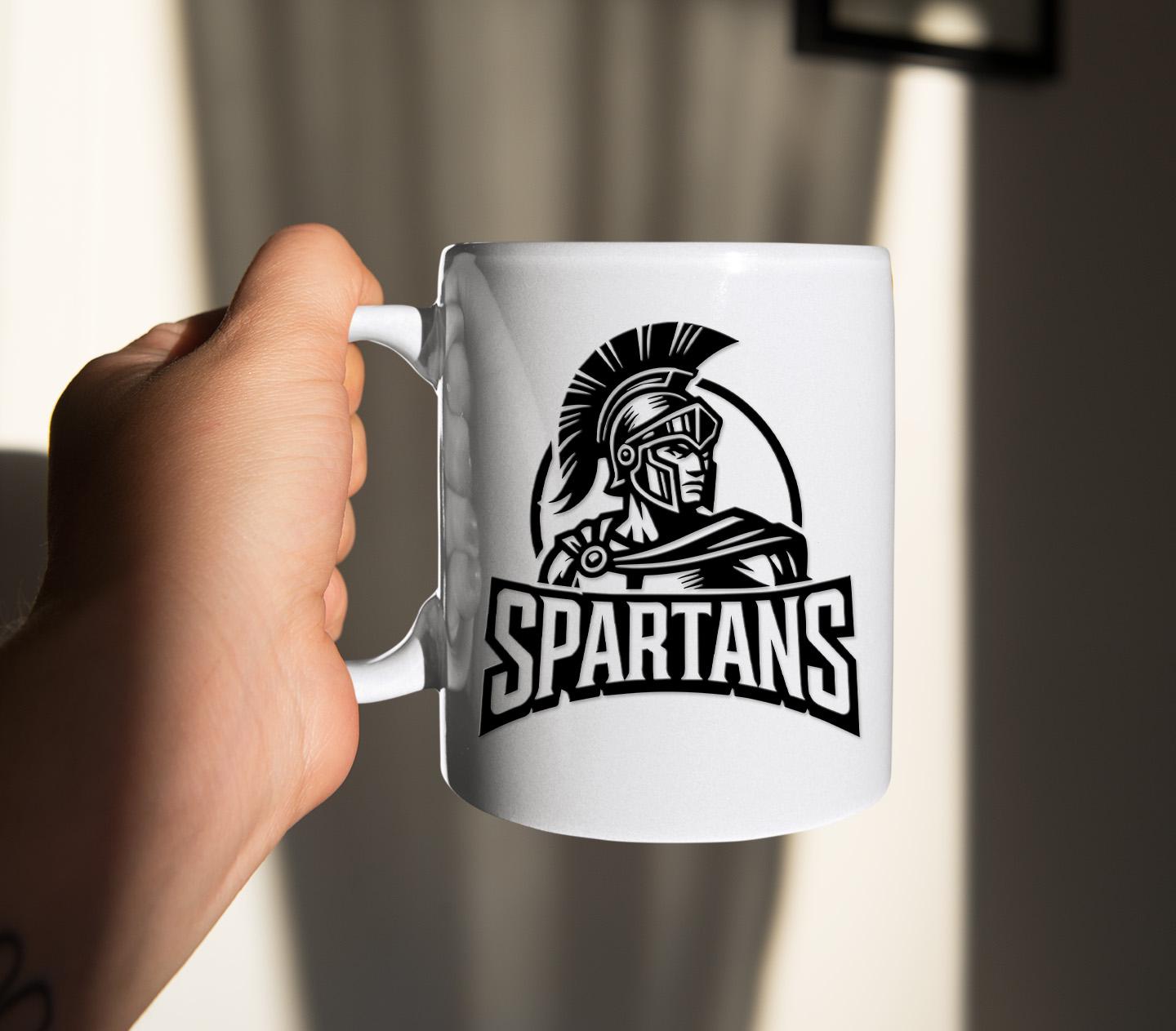 Spartans Sport Team Logo SVG, PNG, Dxf, Ai File | Baseball, Basketball ...