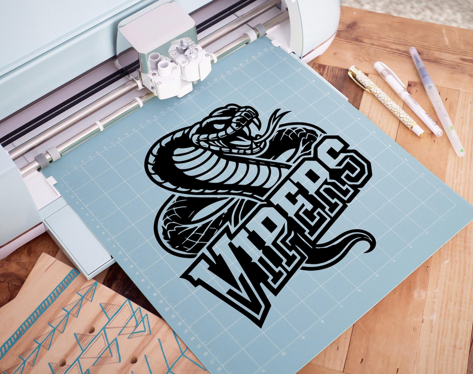 Vipers Sport Team Logo SVG, PNG, Dxf, Ai File | Baseball, Basketball ...