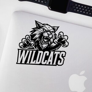 Wildcats School Sport Team Logo SVG, PNG, PDF, Ai, Dxf File Baseball ...