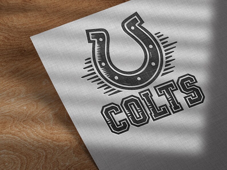Colts School Sport Team Logo SVG, PNG, PDF, Ai, Dxf File Baseball ...