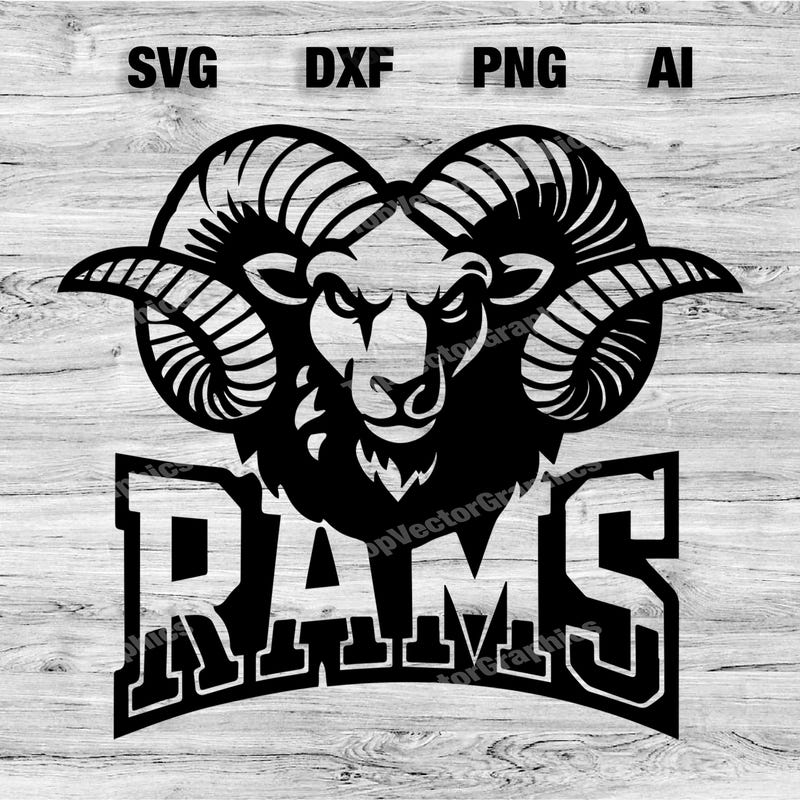 Rams Sport Team Logos - Etsy