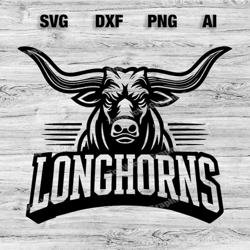 Longhorn Svg - Etsy