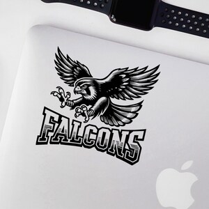 Falcons Sports Team Logo SVG, PNG, Dxf, Ai File | Baseball, Basketball ...