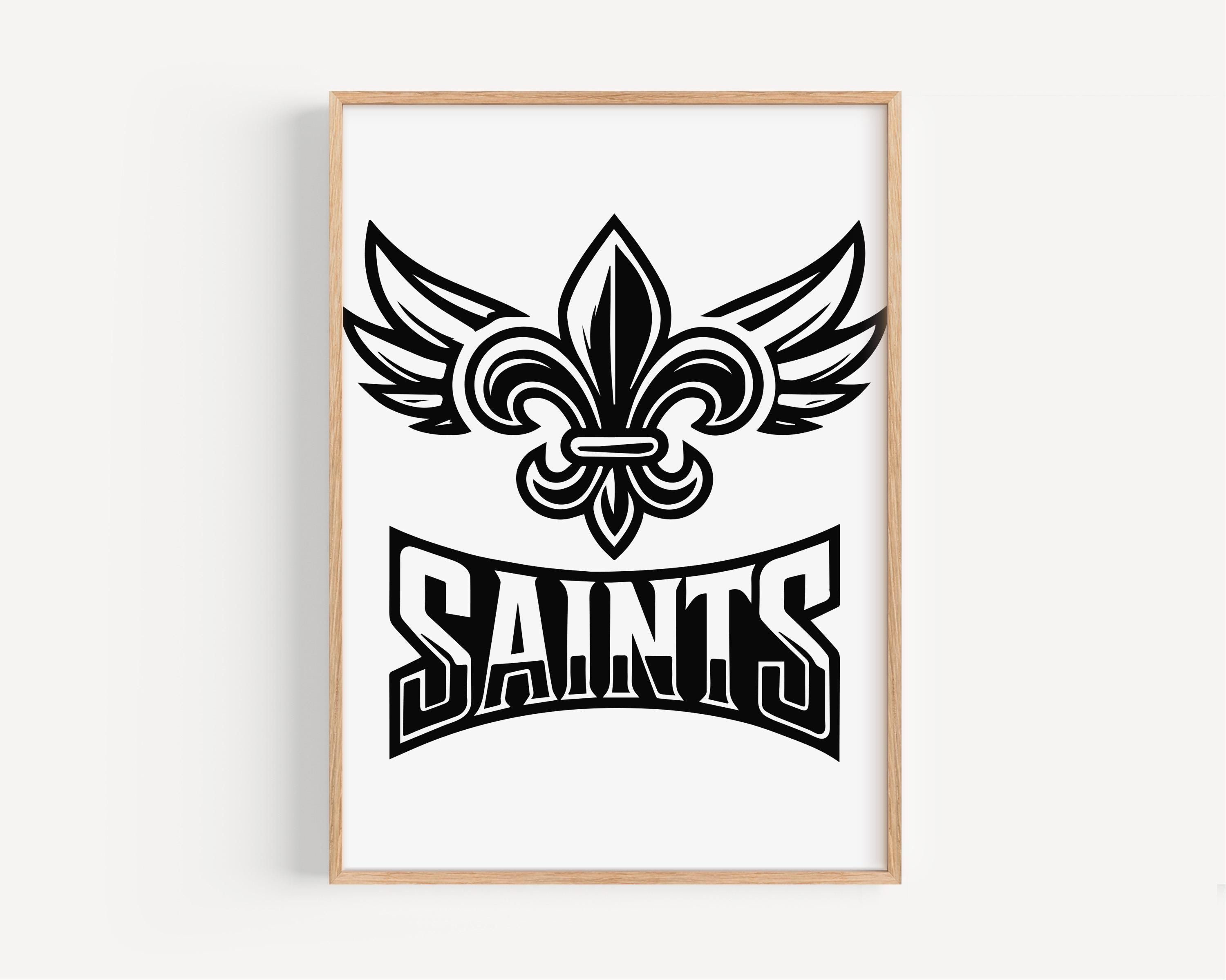 Saints Sport Team Logo SVG, PNG, Dxf, Ai File | Baseball, Basketball ...