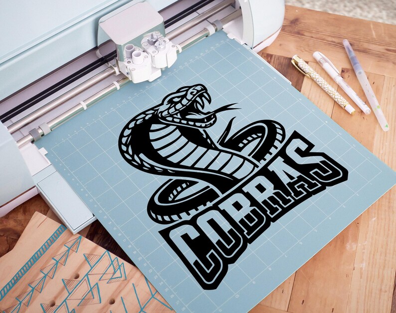 Cobras Sport Team Logo SVG, PNG, Dxf, Ai File | Baseball, Basketball ...