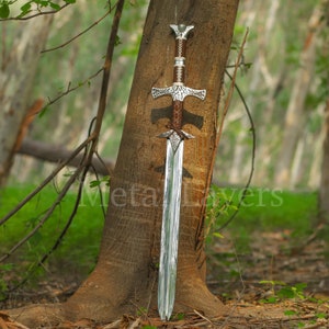 Handcrafted Skyrim Greatsword Replica With Leather Sheath –dragonborn ...