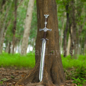 Handcrafted Skyrim Greatsword Replica With Leather Sheath –dragonborn ...