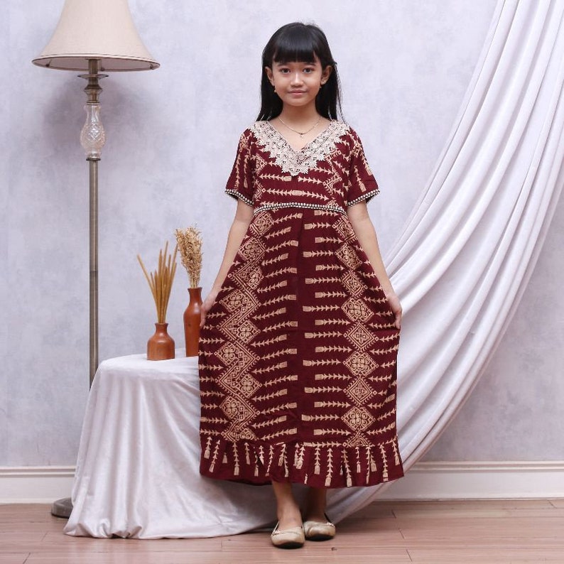 Indonesian Handmade Daster batik for Kids Shirt Comfortable - Etsy