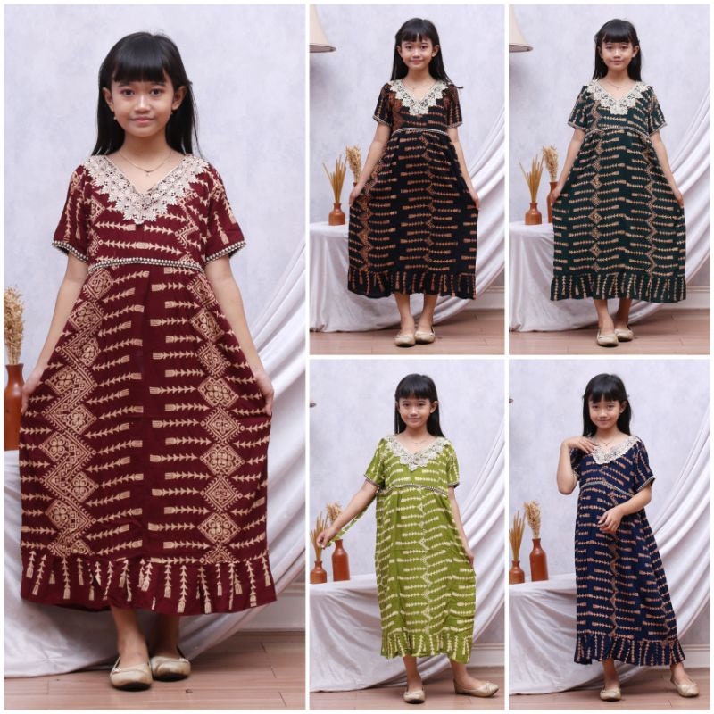 Indonesian Handmade Daster batik for Kids Shirt Comfortable - Etsy