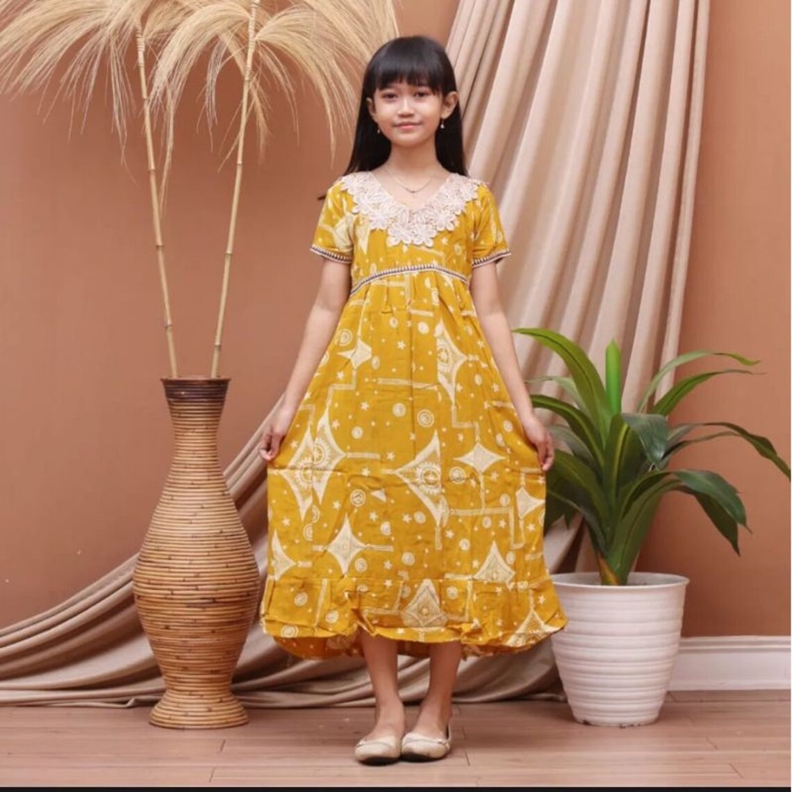 Indonesian Handmade Daster batik for Kids Shirt Comfortable - Etsy