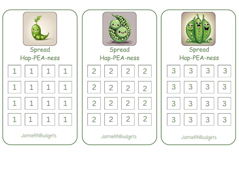 Spread Hap-pea-ness Minis - Etsy