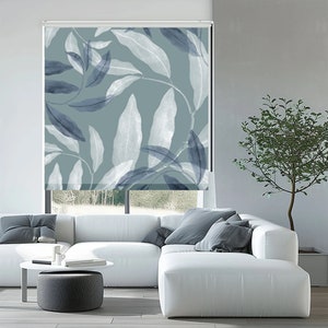 Blue Window Shades Bedroom, Roller Shades for Windows, Roller Blind ...