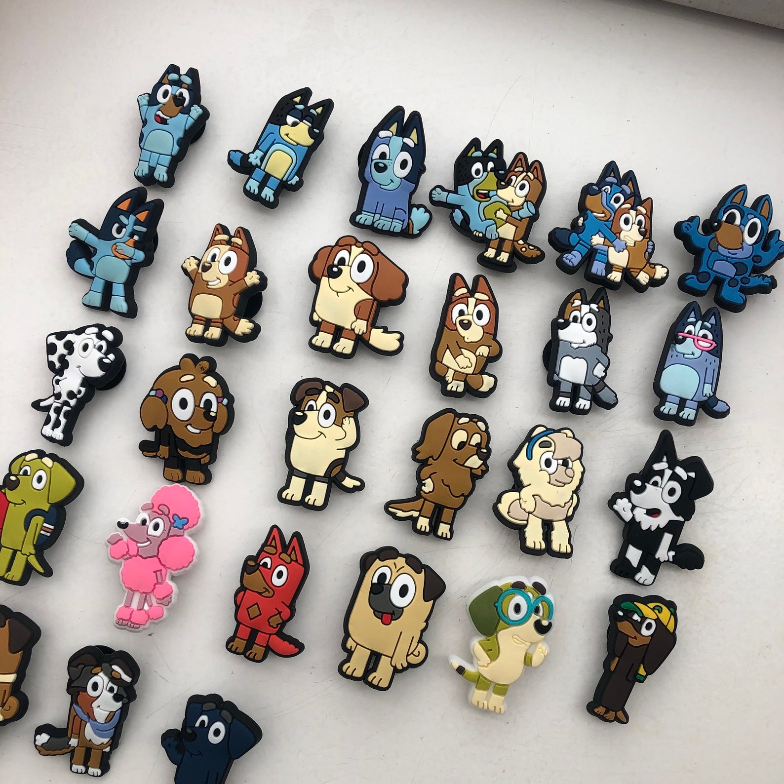 Bluey Characters Croc Charms Bluey Tv Show Shoe Charms Bluey Gift Ideas ...