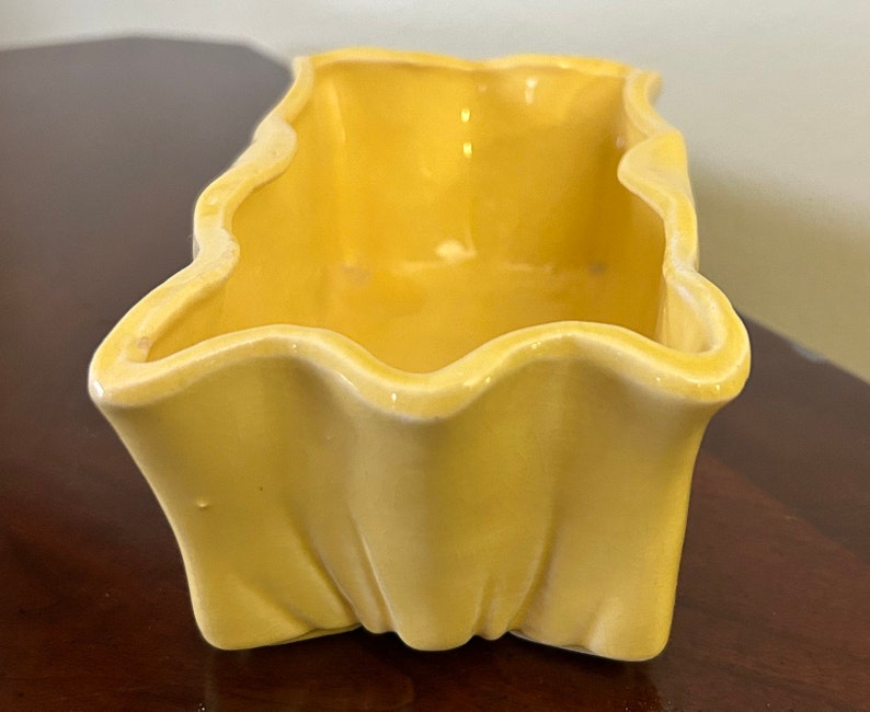 Mccoy Yellow Planter - Etsy