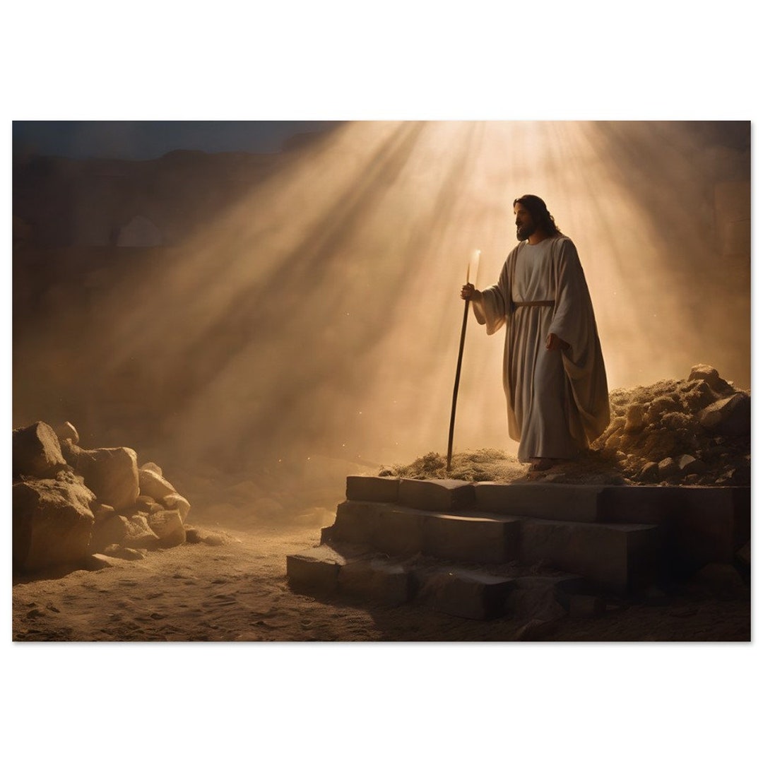 Christ Reborn Wall Art - Etsy