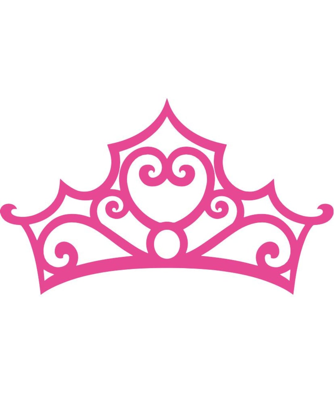 Princess Crown .jpeg and SVG File - Etsy