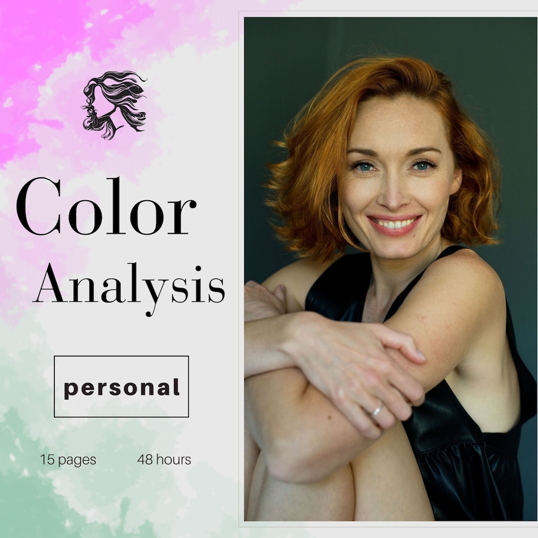 Professional Color Analysis. Discover Your Personal Color Type. - Etsy