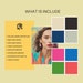 Bright Spring Palette | 12 Seasons Color Guide | Digital Color Swatches ...