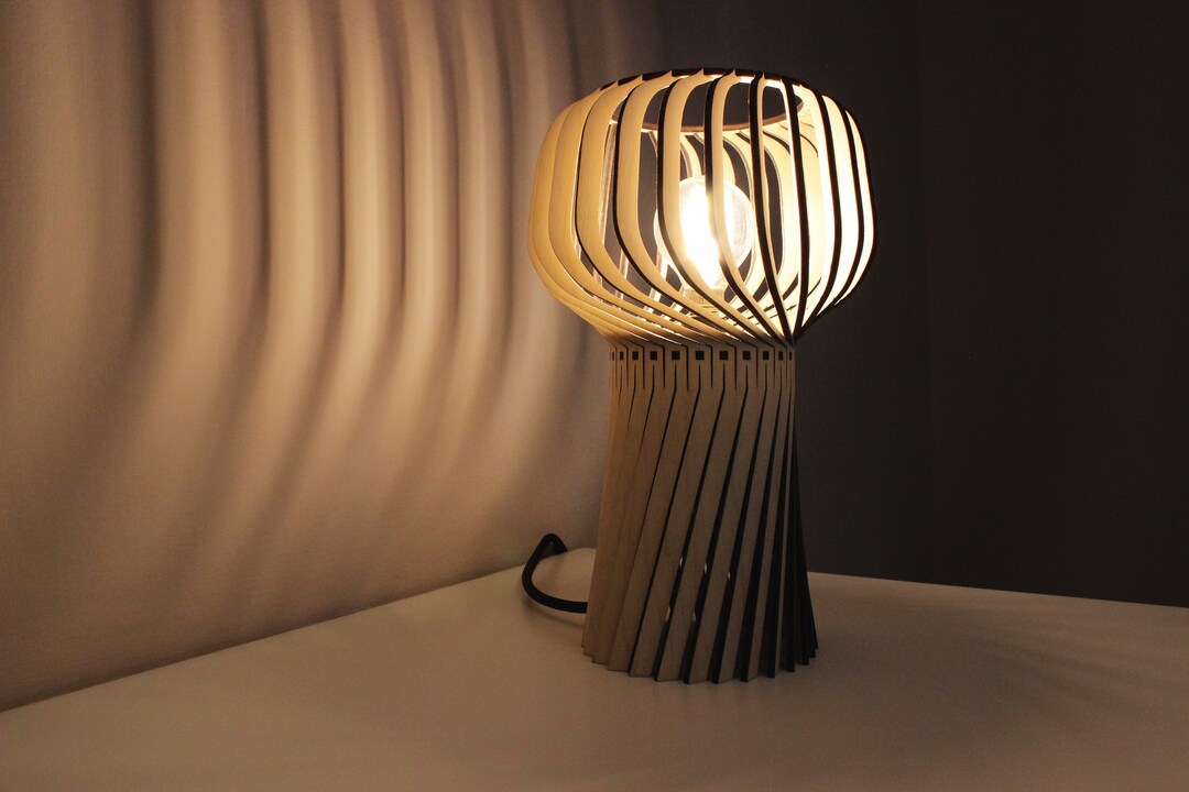 Shadow Lamp 'turm' by Kabuff (wood Italian Design) - Etsy