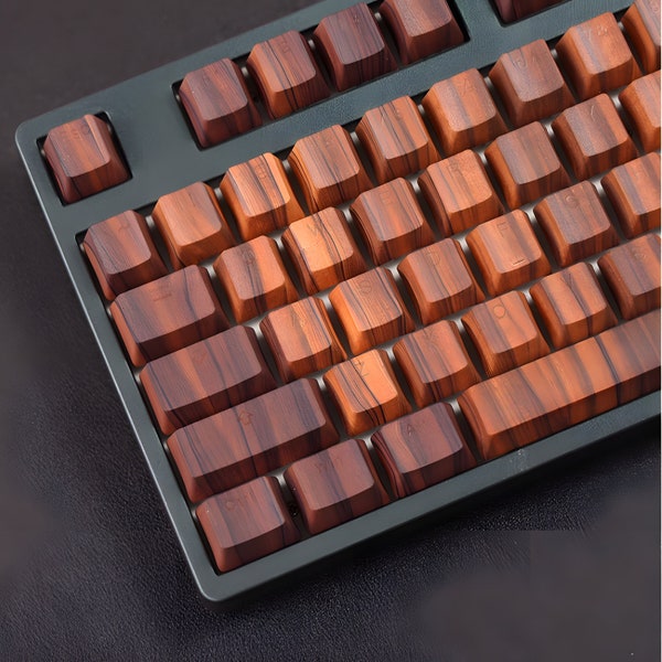 Wooden Keyboard - Etsy
