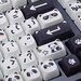 Cute Red Panda Keycap, Cute Animal Keycap Set 142PCS, MAO Keycaps, PBT ...