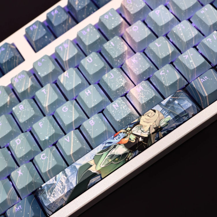 Honkai Star Rail Firefly Keycap Set, Cute Keycaps 108 Keys, Cherry ...
