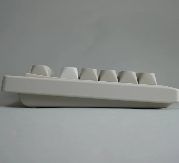 Gray Retro Keycap Set, Round Keycap Set, Iso Keycap Set, Ma Keycaps ...