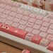Cute Red Panda Keycap, Cute Animal Keycap Set 142PCS, MAO Keycaps, PBT ...